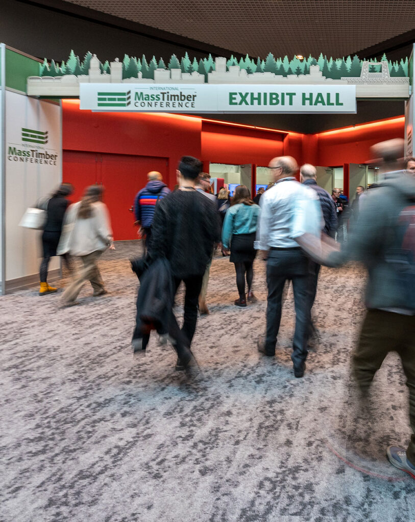 Exhibit Hall : International Mass Timber Conference