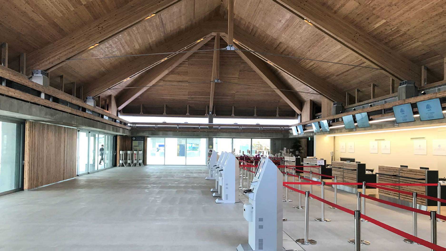 Shimojishima Island Airport (2025) : International Mass Timber Conference